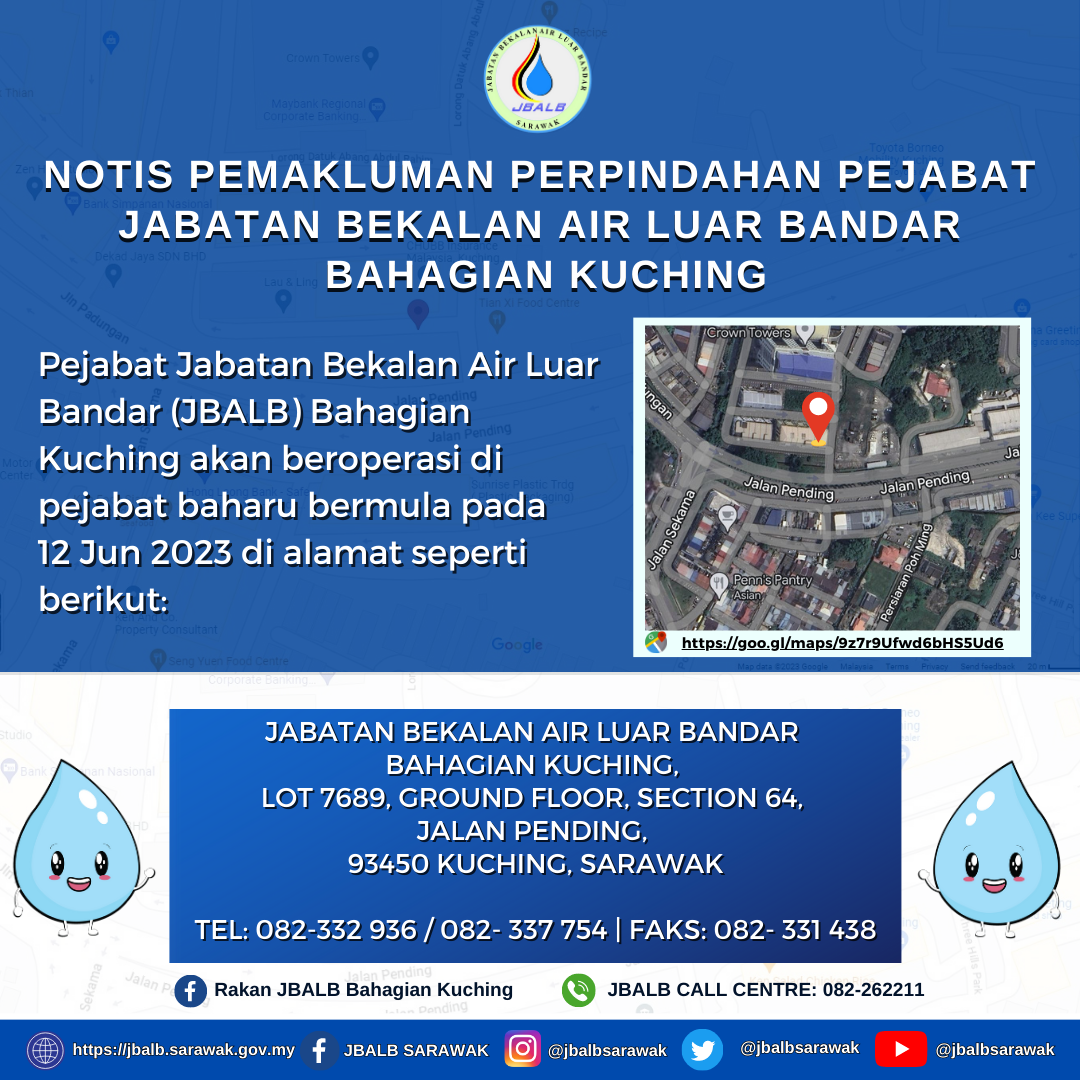 Announcement - Official Website of Sarawak Rural Water Supply ...
