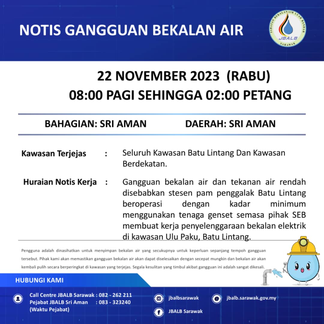 Official Website of Sarawak Rural Water Supply Department (JBALB)