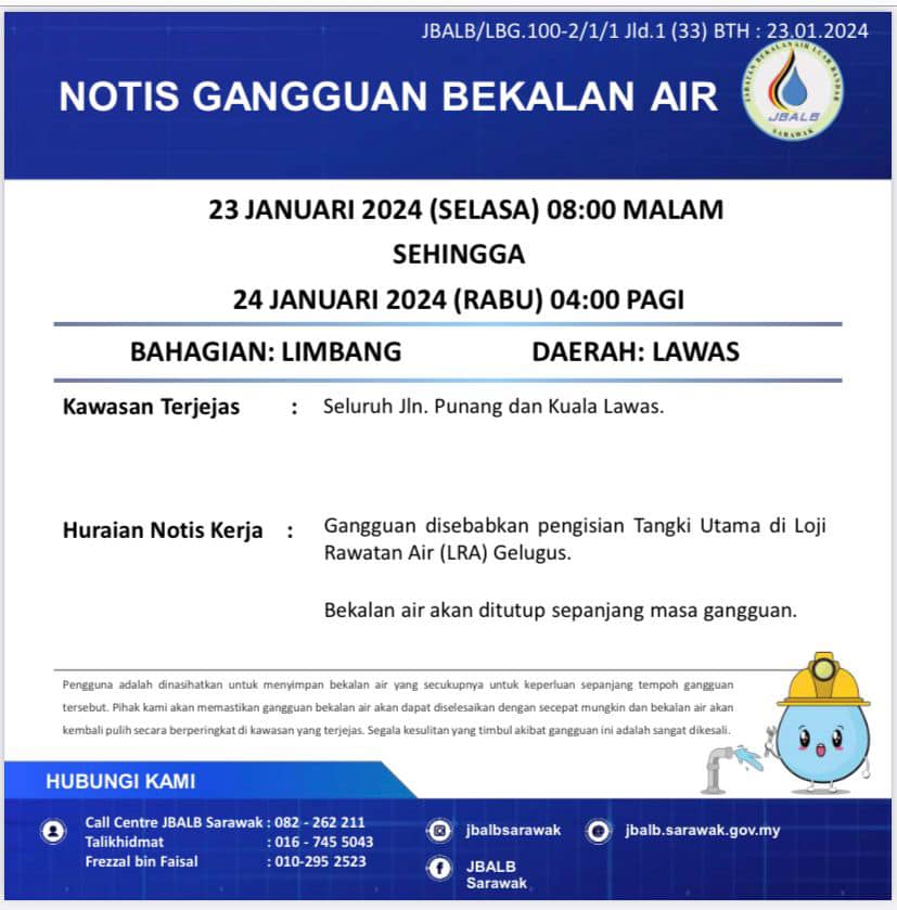 Official Website of Sarawak Rural Water Supply Department (JBALB)