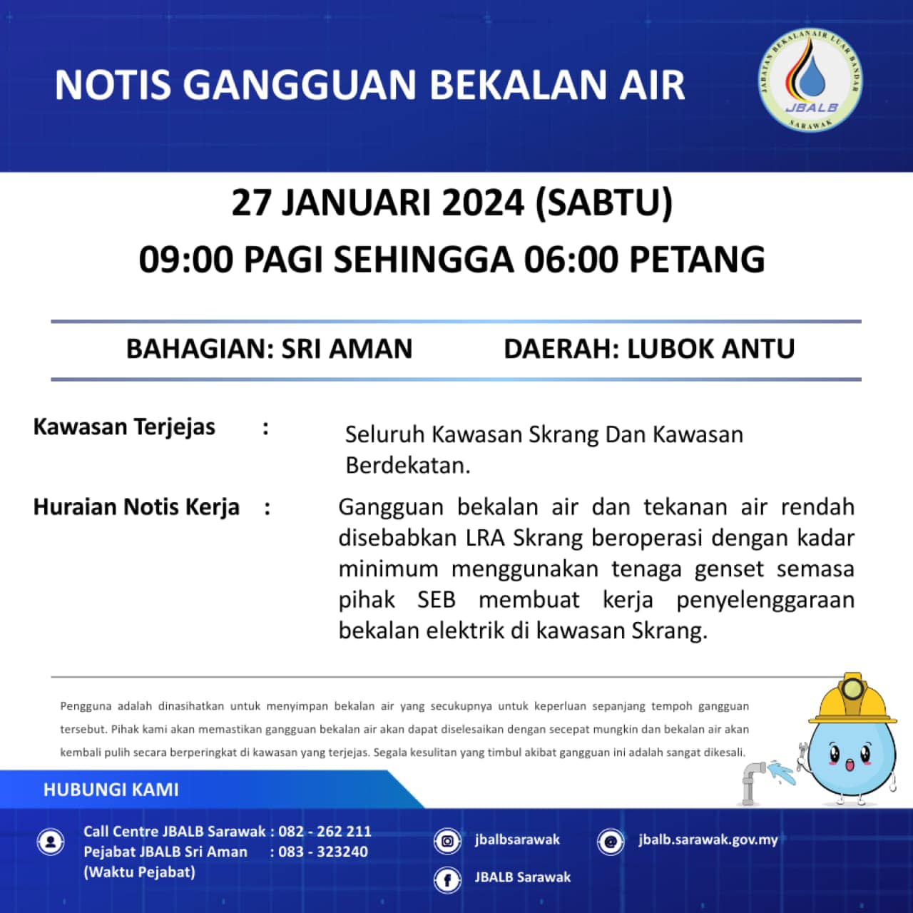 Official Website of Sarawak Rural Water Supply Department (JBALB)