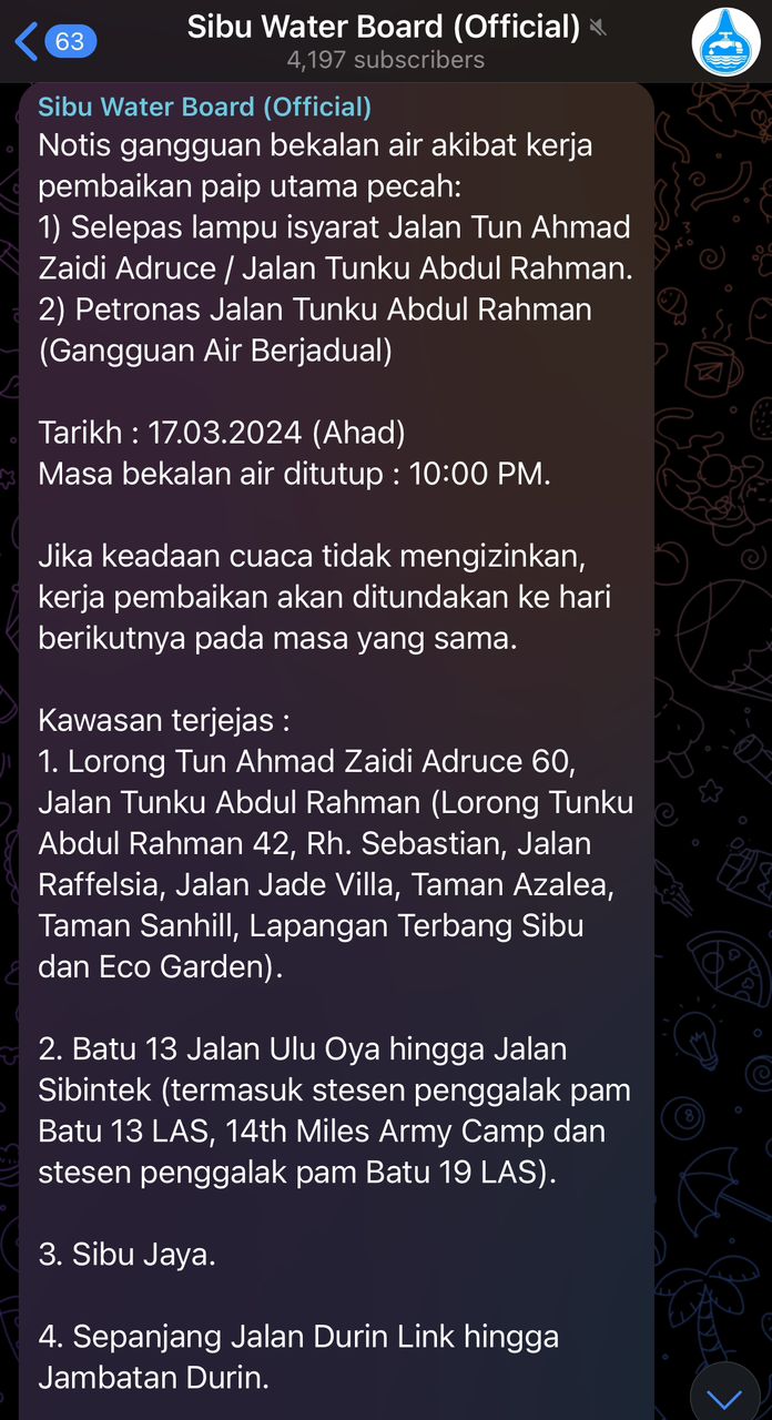 - Official Website of Sarawak Rural Water Supply Department (JBALB)