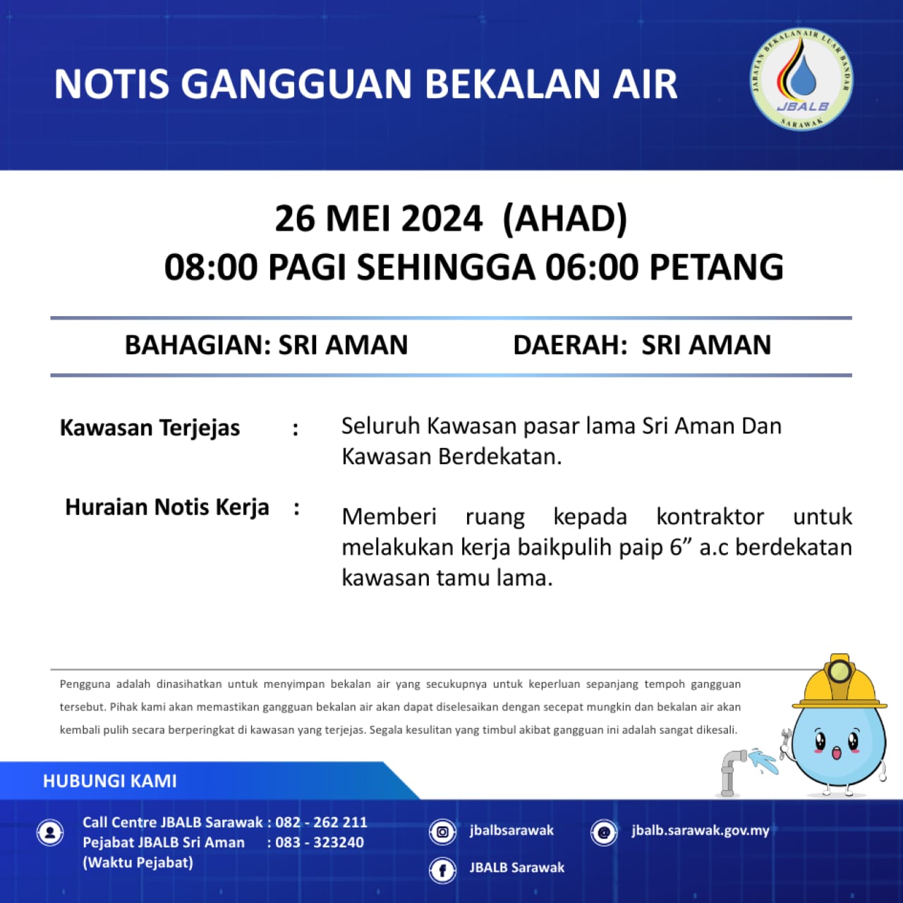 Official Website of Sarawak Rural Water Supply Department (JBALB)