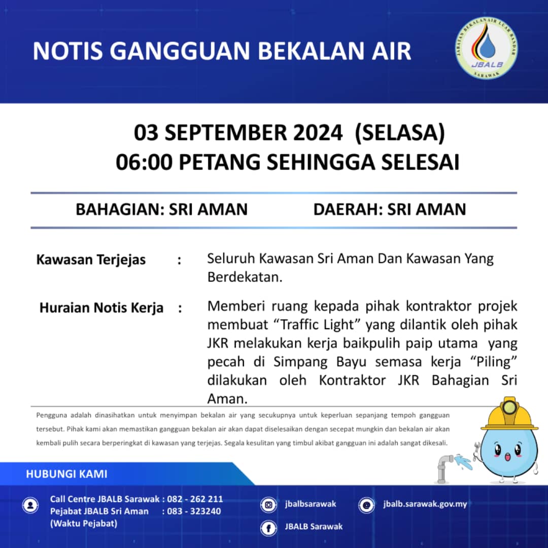 Official Website of Sarawak Rural Water Supply Department (JBALB)