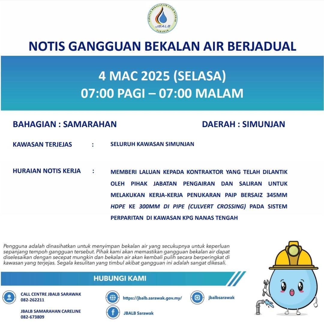 Official Website of Sarawak Rural Water Supply Department (JBALB)