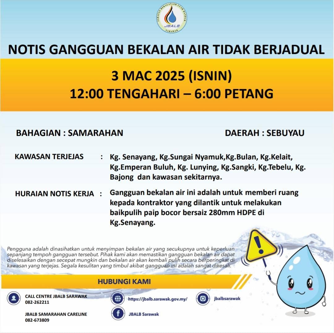 Official Website of Sarawak Rural Water Supply Department (JBALB)