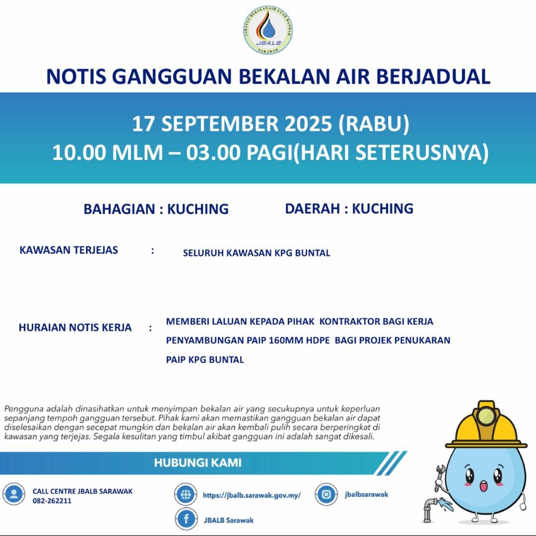 Official Website of Sarawak Rural Water Supply Department (JBALB)