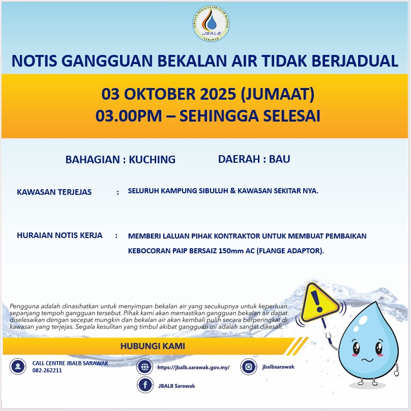 Official Website of Sarawak Rural Water Supply Department (JBALB)