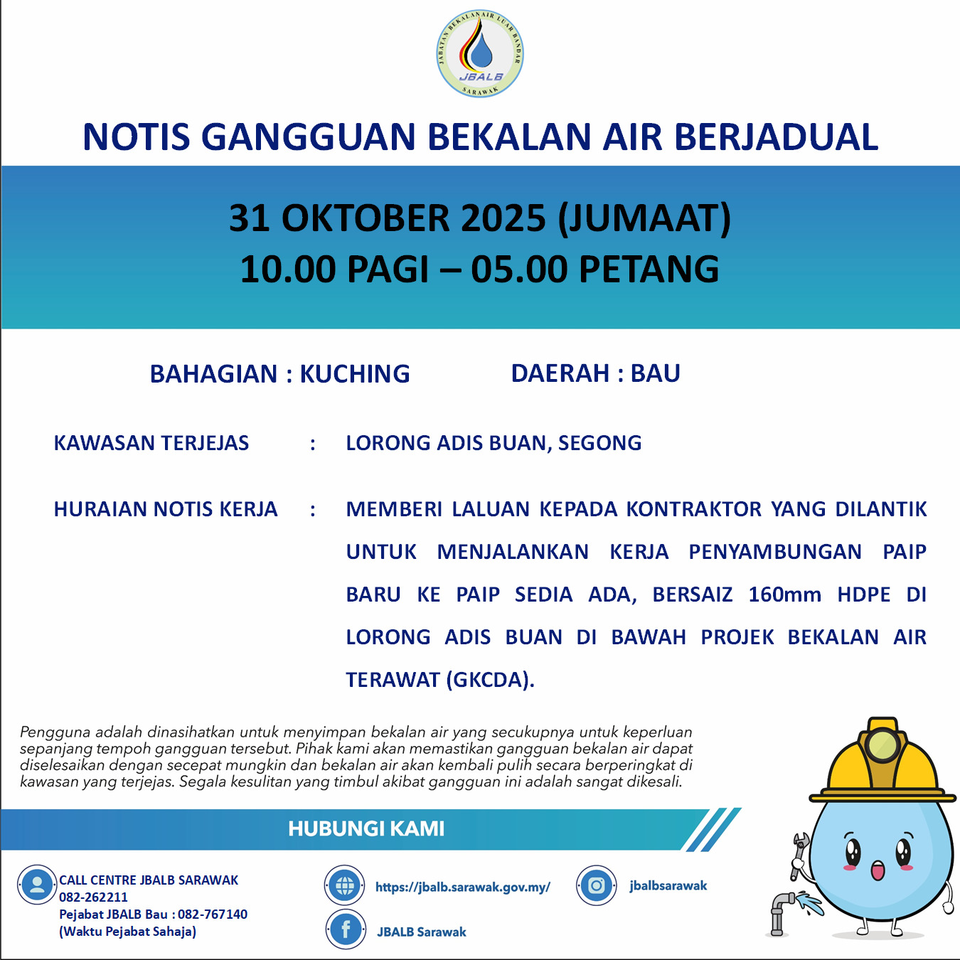 Official Website of Sarawak Rural Water Supply Department (JBALB)